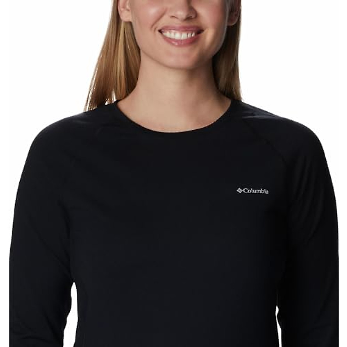 Columbia Omni-Heat™ Infinity Knit Long Sleeve Crew Black XL
