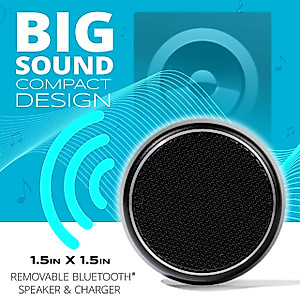 Franklin Sports Bluetooth Volleyball/Badminton Combo - Complete Combo Set - Bluetooth Speaker - Carry Bag