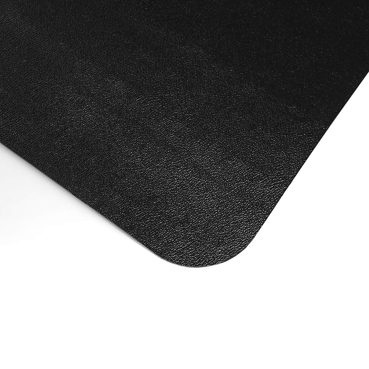 Advantagemat Black Vinyl Rectangular Chair Mat for Carpets - 48" x 60"