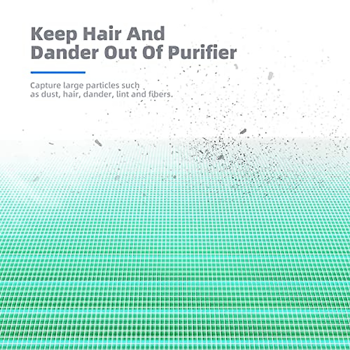 AROEVE Air Purifiers for Large Room with Two H13 HEPA Air Filter(One Basic Version & One Pet Dander Version) Remove 99.97% of Dust, Pet Dander, Smoke, Pollen for Home, Bedroom and Office