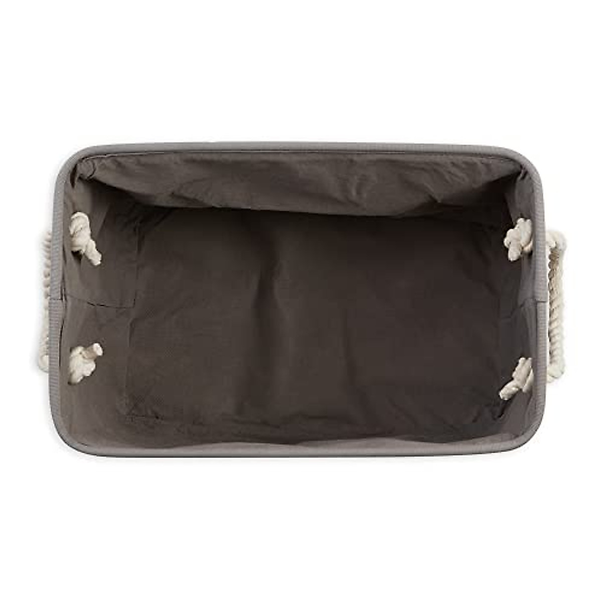 Bone Dry Pet Storage Collection Collapsible Bin, Medium Rectangle, Gray