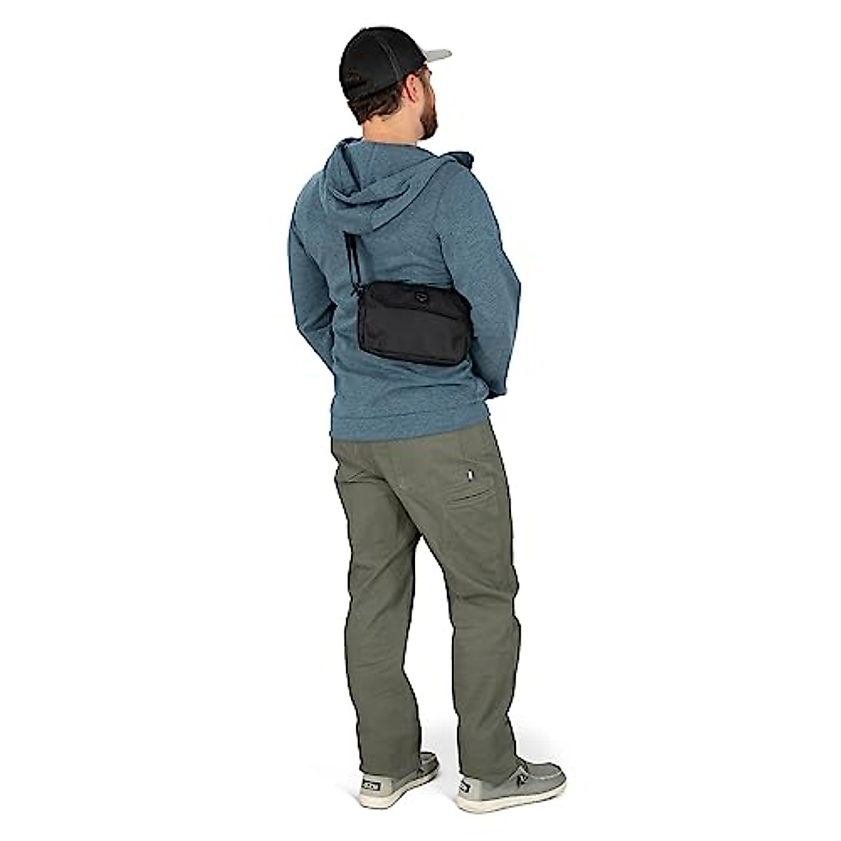 Osprey Aoede 2L Commuter Crossbody Bag, Black