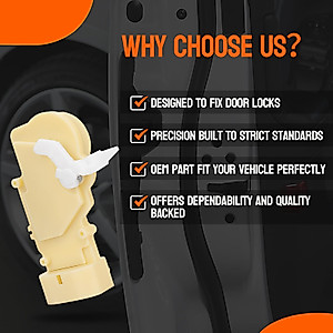 Yikesai 4 Pcs Power Door Lock Actuator, Rear Front Right & Left Side - Compatible with 1998-2005 Lexus RX300 GS300 GS400 GS430, Toyota Prius - Replaces 69120-30010 69110-30010