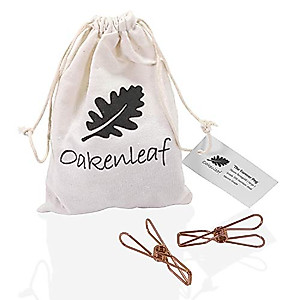 Oakenleaf Clothespins pegs Rose Gold Will Not Rust 316 Stainless Steel 20 Piece Stylish Heavy Duty Clothes Pegs Modern & Eco-Friendly 3inch - The Forever Peg