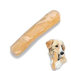 BENRIKIDS Real Coffee Wood Dog Chew, Long Lasting, Durable Chewable Stick and Dog Toy, Wood Chew Toy for Dogs, Dental Care & Chewing Muscle Training Coffee Wood Stick for Dogs, 1Pc Size M