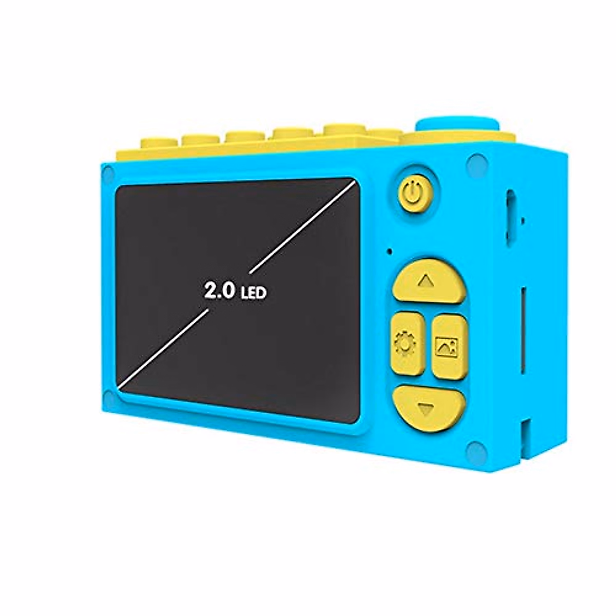 Children's Camera Digital Waterproof Camera Video Toy Kids Cartoon Mini Fun Cute Camera Outdoor Photography kids (Color : Blue)