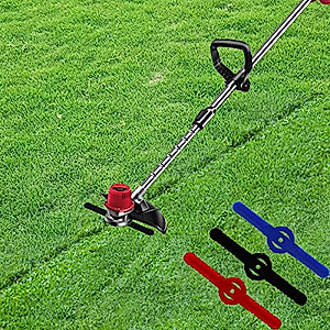 Huiyinxuan 30 Pieces Weed Trimmer Blades Plastic Lawn Garden Mower Cutters Replacement for Cordless Grass Edgers