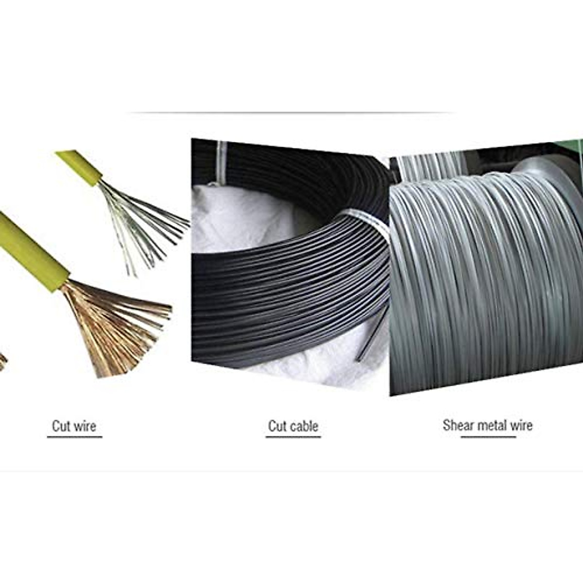 Edward Tools Bolt Cutter 14” - Heavy Duty Forged T8 Steel Blade Cuts Steel Wire, Chain Link Fence, Metal Rod, and Screw Cutters - Ergonomic Rubber Grip Handle