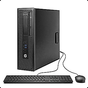 HP EliteDesk 800 G1 SFF Computer Intel i5 3.20Ghz 16GB RAM 240GB SSD Win 10 Pro (Renewed)