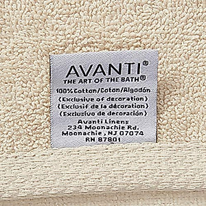 Avanti Linens - Hand Towel, Soft & Absorbent Cotton Towel, Beach Inspired Bathroom Accessories (Seaglass Collection)