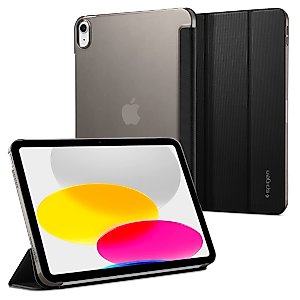 Spigen Liquid Air Folio Designed for iPad 10.9 inch Case iPad 10th Generation Case (2022) - Black