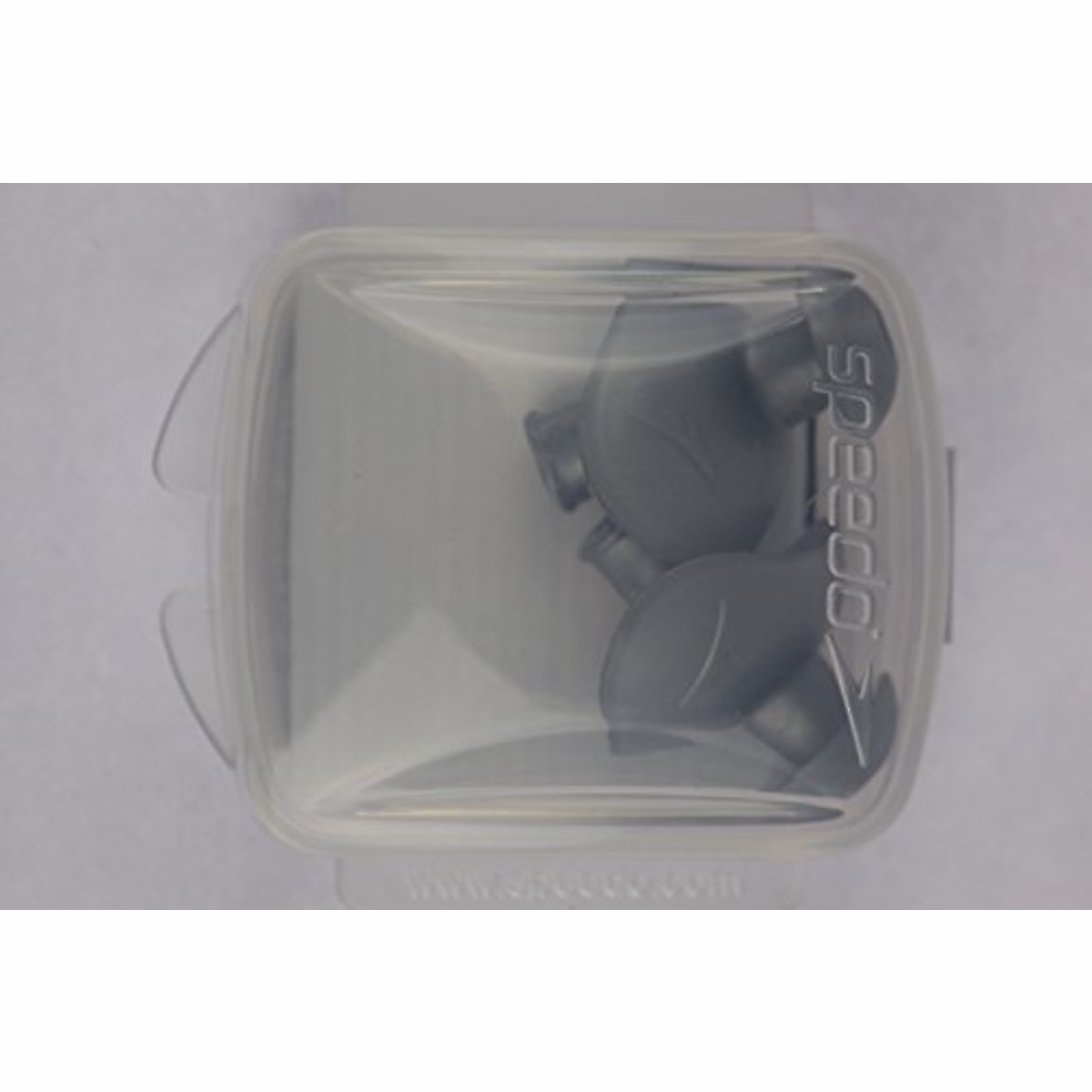 Speedo Unisex Adult Ergo Swimming Earplug Swimming Earplug, Grey, One Size