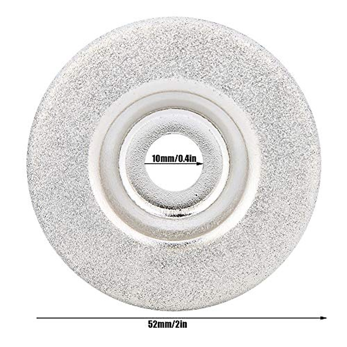 Multifunction Grinding Wheel Grinding Disc Polishing Grinding Wheel 52mm/2in Diameter Diamonds Grinder for Carbide Metal