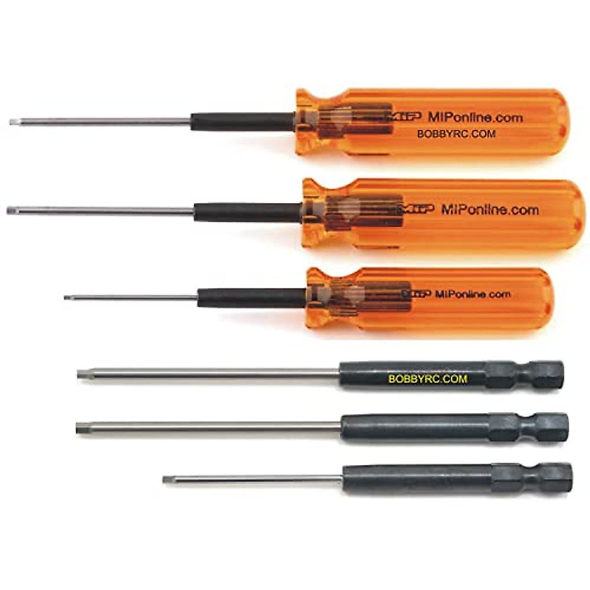 HLXFF3 Moore Ideal Products MIP 9502 & 9512 Thorp Metric Speed TIP Hex Driver Wrench 1.5, 2.0 & 2.5mm RC