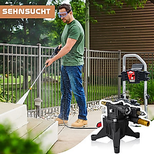 New 7/8" Shaft Vertical Pressure Washer Pump 3100 PSI @ 2.5 GPM & Power Washer Pump, replacement for HONDA, Homelite, Karcher, Compatible with Honda, Ryobi, Simpson, Craftsman Homelite and More