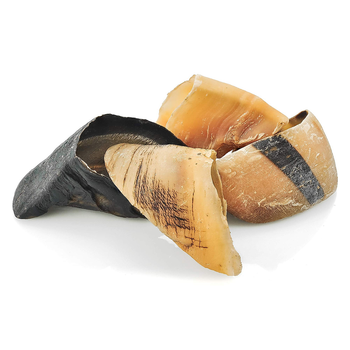 Barkworthies Natural Cow Hooves for Dogs (12 pk) – Single Ingredient Long Lasting Dog Chew – Grass Fed Free Range 100% Beef Cow Hoofs for Dogs – Promotes Dental Health