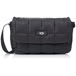 UGG womens Dalton Puff Crossbody, Black, One Size US