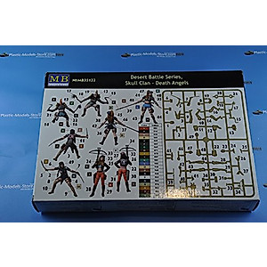 Masterbox Figures Desert Battle Series , Skull Clan - Death Angels 1/35 Master Box 35122
