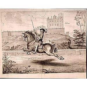 Bolsouer. Monseigneur le Marquis a Cheval. Caprioles sur le Droite.