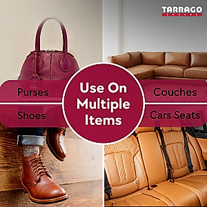 Tarrago Quick Color Dye Leather and Canvas Repair - 25 ml Leather Shoe Dye for Dyeing of Leather Footwear, Bags, Shoes, Jackets, Purses & More - Dark Beige #606