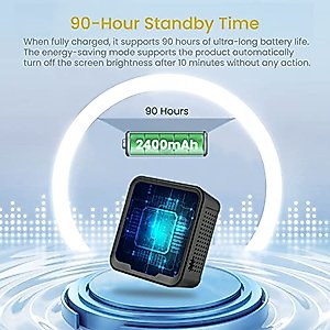 LSENLTY Carbon Monoxide Detector, High Accuracy CO Detector with Digital LCD Display, 3-in-1 Air Quality Monitor(CO, Temperature and Humidity Sensor), CO Alarm Detector for Home Kitchen Travel