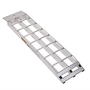 Motorhot 3FT Straight Fixed Dual Runner Shed Ramps 36" L x 8" W Garage Shed Storage for Lawn Mower Golf Cart Dirt Bike Motorcycle Garden Tractor Ramp 1500 lbs Capacity