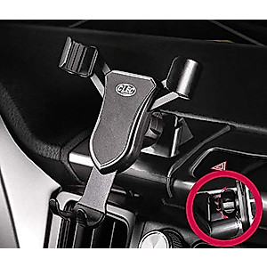 ITrims (Black Car Phone Holder for Toyota RAV4, Air Vent Phone Holder, Black Car Vents Holds Mount for for Toyota RAV4 2013 2014 2015 2016 2017 2018,Car Phone Mount for Most Smartphones