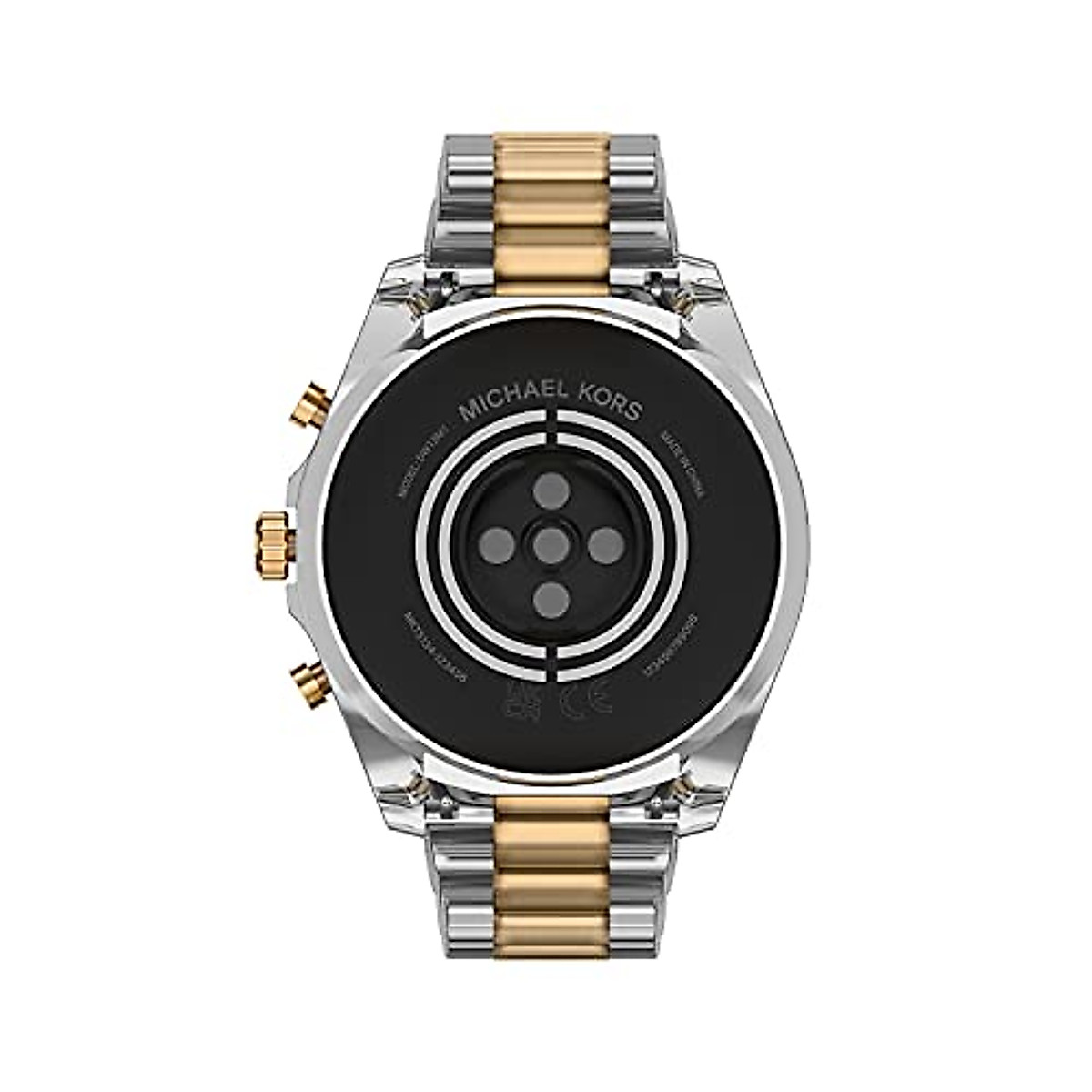 Michael Kors Men's & Women's Gen 6 44mm Touchscreen Smart Watch with Alexa Built-In, Fitness Tracker, Sleep Tracker, Heart Rate Monitor, GPS, Music Control, Smartphone Notifications (Model: MKT5133V)