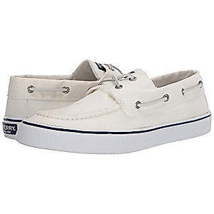 Sperry Men's Bahama II Boat Shoe, SW White, 10 M US