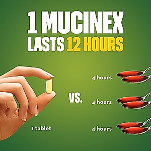 Mucinex Cough Suppressant and Expectorant, DM 12 Hr Relief Tablets, 20ct, 600 mg Guaifenesin, 30 mg Dextromethorphan HBr, Controls Cough and Thins & Loosens Mucus That Causes Cough & Chest Congestion