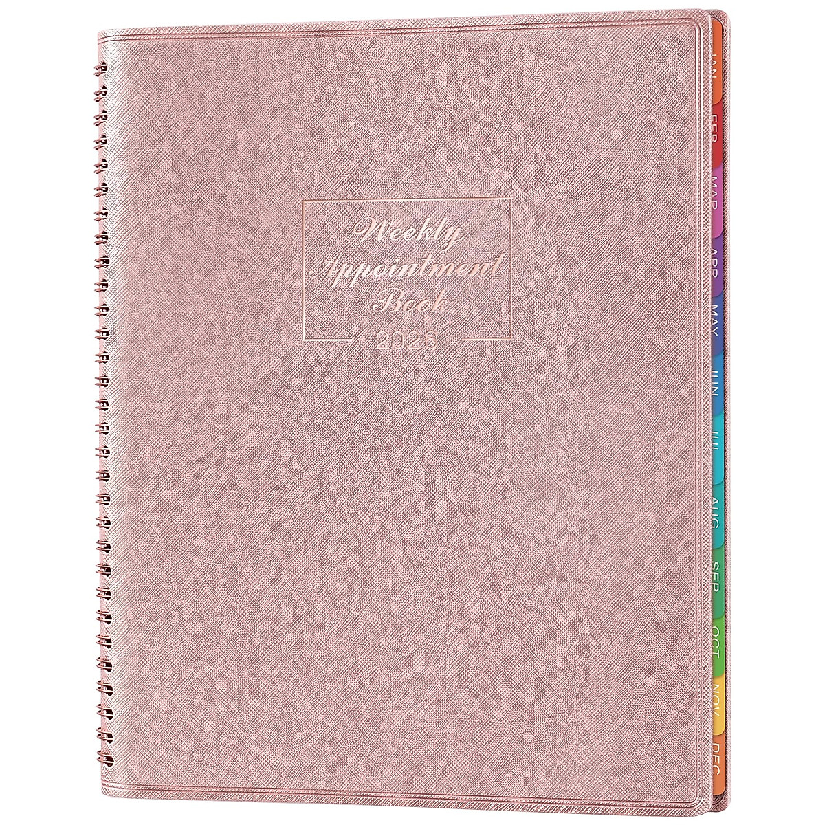 2023 Weekly Appointment Book - Daily Hourly Planner 2023, January 2023- December 2023, 8.4" x 10.6", 15-Minute Interval, Flexible Soft Cover, Twin-Wire Binding, Perfect for Your Life