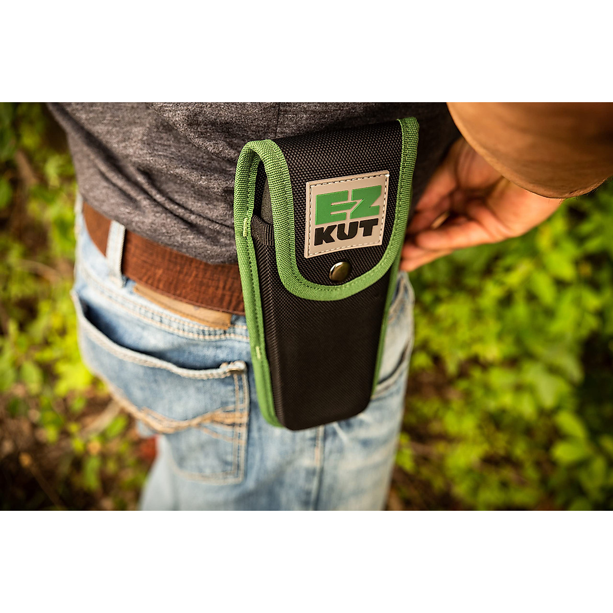 EZ Kut Heavy Duty Pruning Shears Green - Pruners Ratcheting Ratchet Hand Pruner (Green Pruner)