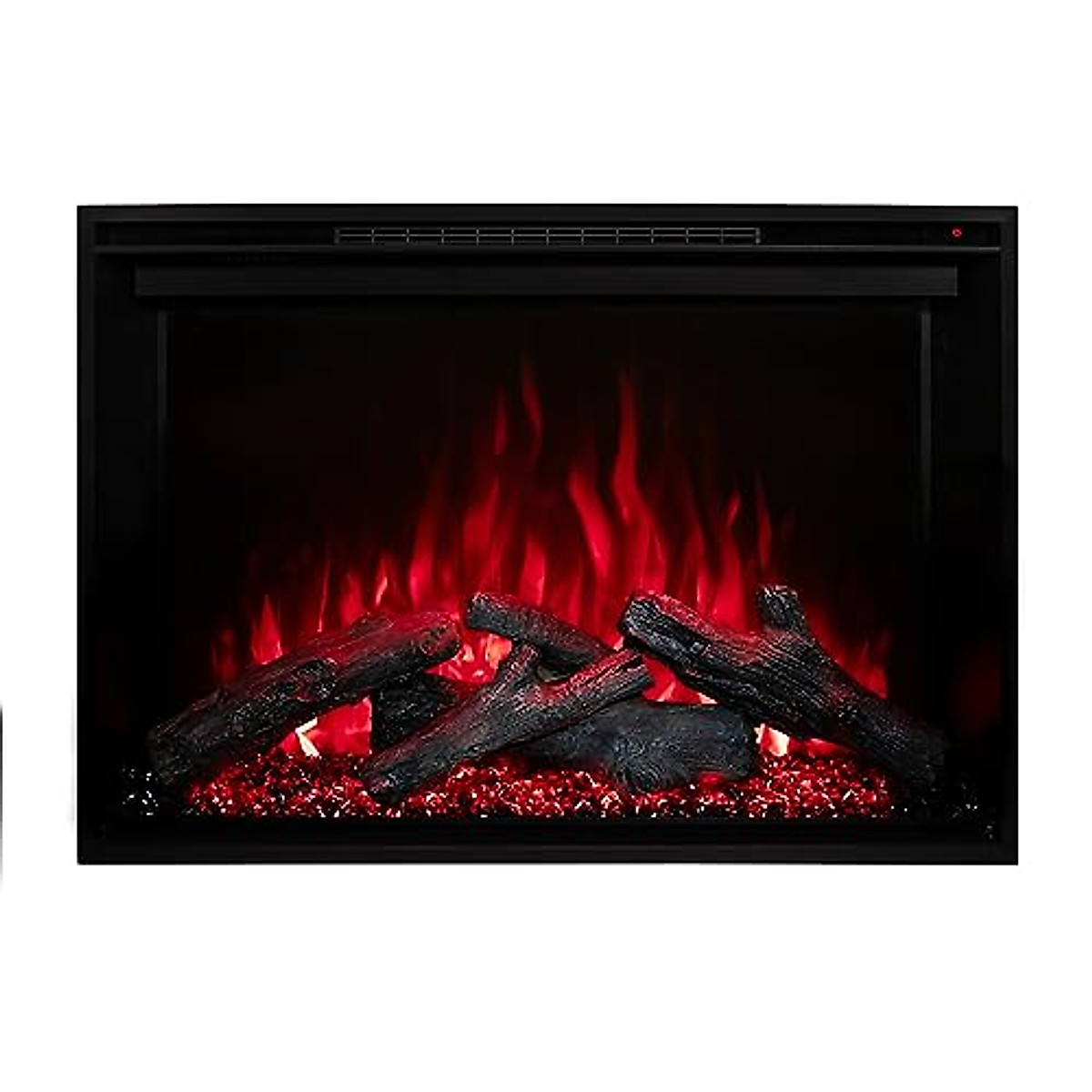 Modern Flames Redstone Traditional 26" Built-in Electric Fireplace - Hybrid-FXTM Flame Technology - Multi-Color Flames - with Remote Control - RS-2621