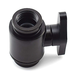 SDTC Tech G1/4" Ball Valve Water Shutoff Valve Fitting for PC Water Cooling Systems