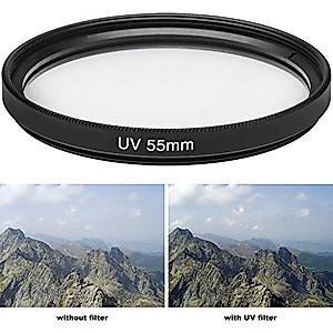 Nikon D5600 Wi-Fi Digital SLR Camera with 18-55mm VR & 70-300mm DX AF-P Lenses with 32GB Card + Backpack + Flash + Tripod + Kit (Renewed)