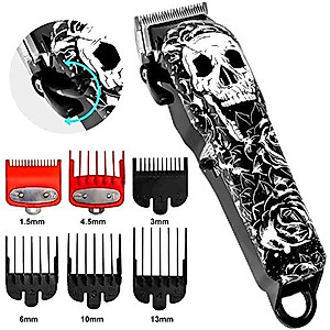 SURKER Hair Clippers for Men Professional Cordless Hair Trimmer Beard Trimmer Haircut Grooming Kit Barber Hair Cut Rechargeable