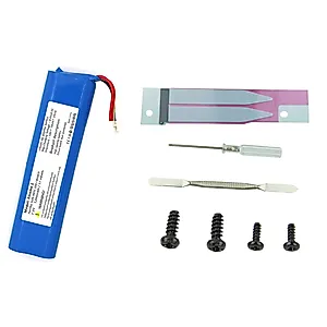 for JBL Xtreme 2 (NOT Xtreme 1) High Capacity Battery Replacement Repair + Tool for JBL Xtreme 2 Portable Bluetooth Speaker 5200mAH Li JBL Model XTREME2BLKAM Part 2INR19 66-2