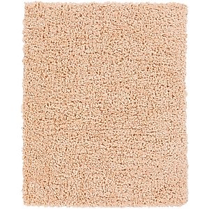 BoutiqueRugs Meru Contemporary Area Rug - Peach - 5'3" x 7'