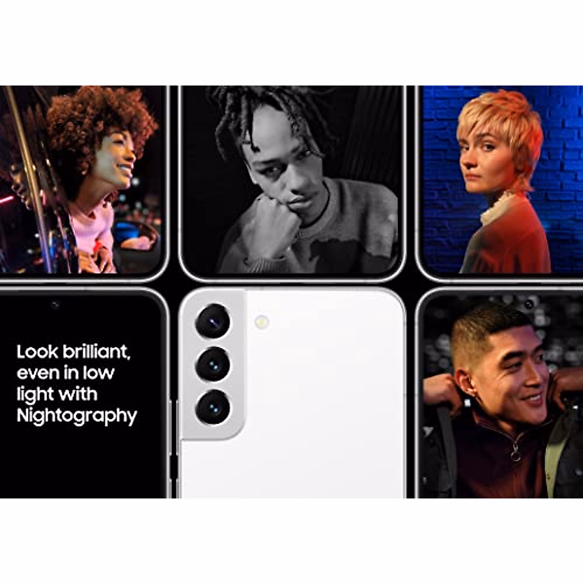 SAMSUNG Galaxy S22 Cell Phone, Factory Unlocked Android Smartphone, 256GB, 8K Camera & Video, Brightest Display Screen, Long Battery Life, Fast 4nm Processor, US Version, Green