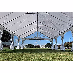 Delta 40'x20' PE Marquee - Heavy Duty Large Party Wedding Canopy Tent Gazebo Shelter w Storage Bags Canopies