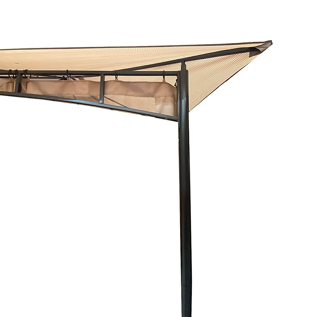 Garden Winds Replacement Canopy Top Cover Compatible with ABCCANOPY & MasterCanopy 10x10 Gazebo - Riplock 350