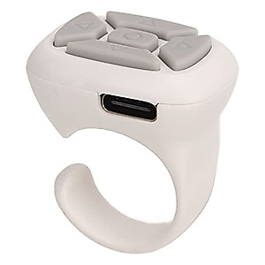 App Page Turner Stable Connection Comfortable Low Power Consumption 10m 5.3 Remote Control (White)
