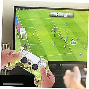 SOLUSTRE Protector Conter Green Handle Silicone Protection Light Game Cover Protective Gamepad Pad Case Grip