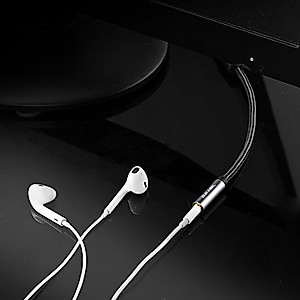 DUKABEL Headphone Extension Cable, 3.5mm Male to Female Stereo Audio Cable Lossless Audio Sound Premium Audio Cord Extension Cable Gold Plated Jack & Strong Nylon Braided - Top Series (4ft/1.2m)