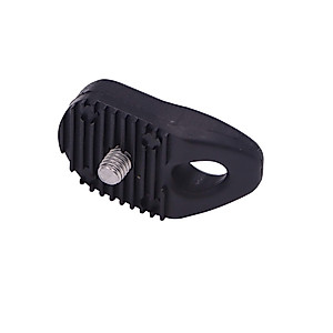 METER STAR 12 Pack of Kayaking Canoeing Rafting Nylon Single Eyelet Tie Down Loop Safety Anchor Deck Fitting with 304 M4 Screw Kit,Give Free Install Tools