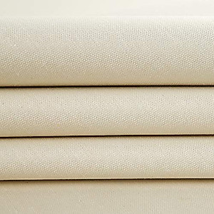 Roc-lon Budget Blackout Drapery Lining Ivory, Fabric by The Yard