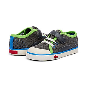 See Kai Run - Saylor Gray/Lime Size 7