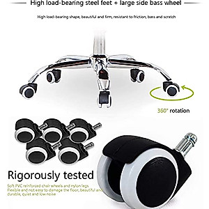 MayNuo Chair Office Desk Chair Computer Chair Office Chair Lift Swivel Chair Mesh Seat Ergonomic Reclining Game Chair/Black