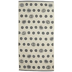 Studio Ghibli - My Neighbor Totoro - Gray Soot Sprite, Marushin Silhouette Towel Series - Bath Towel