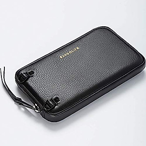 Bandolier Expanded Zip Pouch - Black/Pewter - Phone Case & Strap Sold Separately